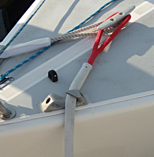Chafe Protection – Or keeping your boat tied up in a storm | Boating ...