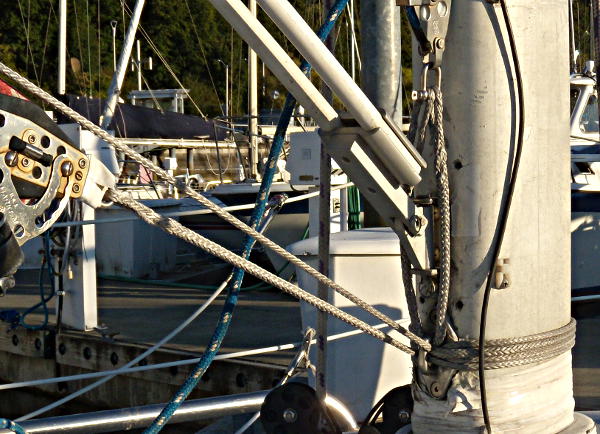 Repairing The Lower Boom Vang Mount | Boating Safety Tips, Tricks ...